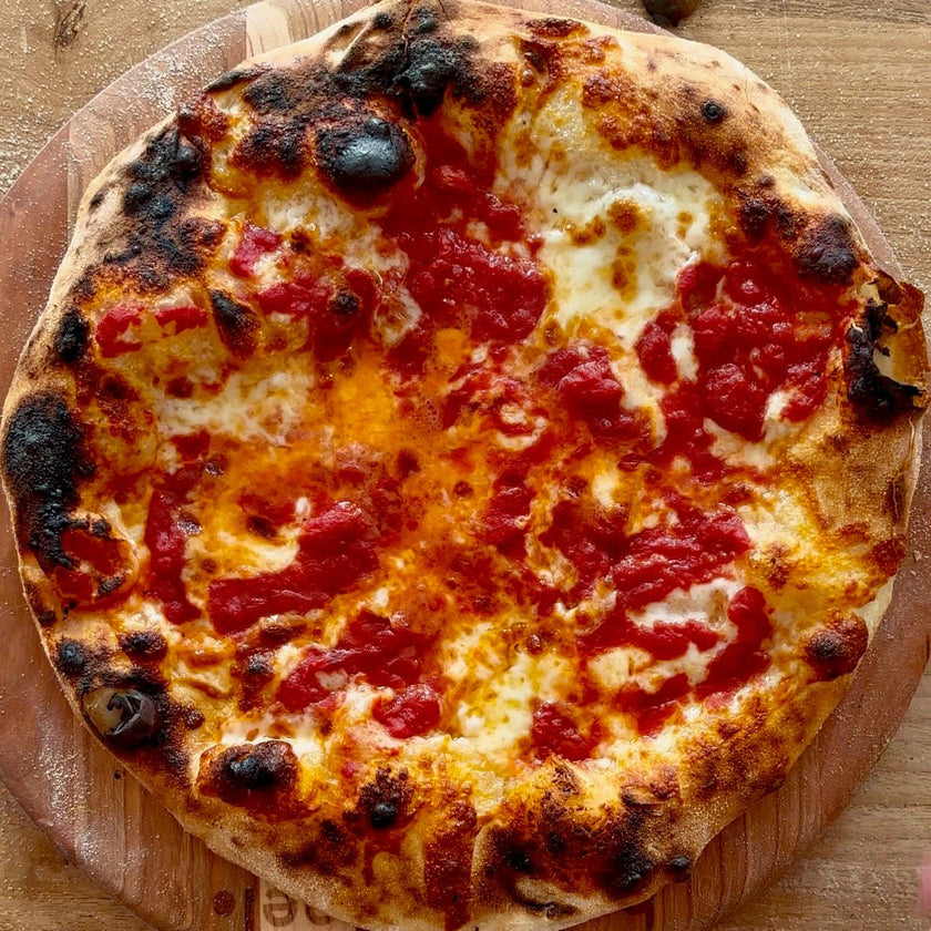 Upside-Down Pizza Recipe, Cheese First, Sauce on Top – Baking Steel